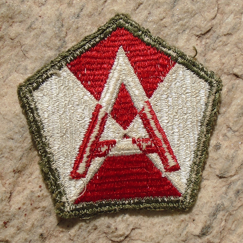 NW4717 – Patch do 15° Exército Americano – Schmidt Antiguidades Militares