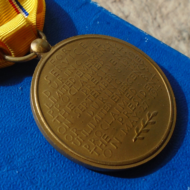 NW4284 –Medalhas de Defesa da América com Clasp “FOREIGN SERVICE ...